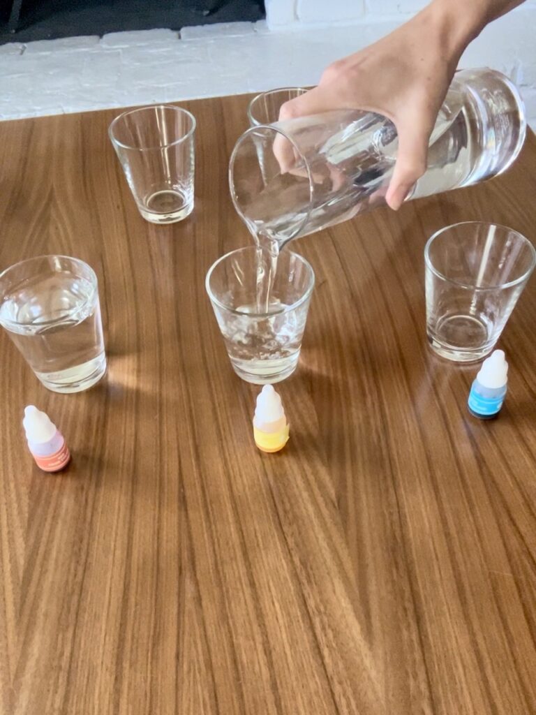 walking water science experiment