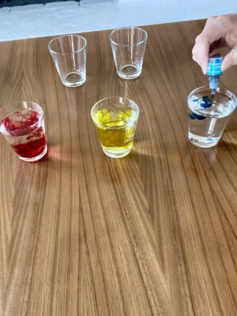 walking water science experiment
