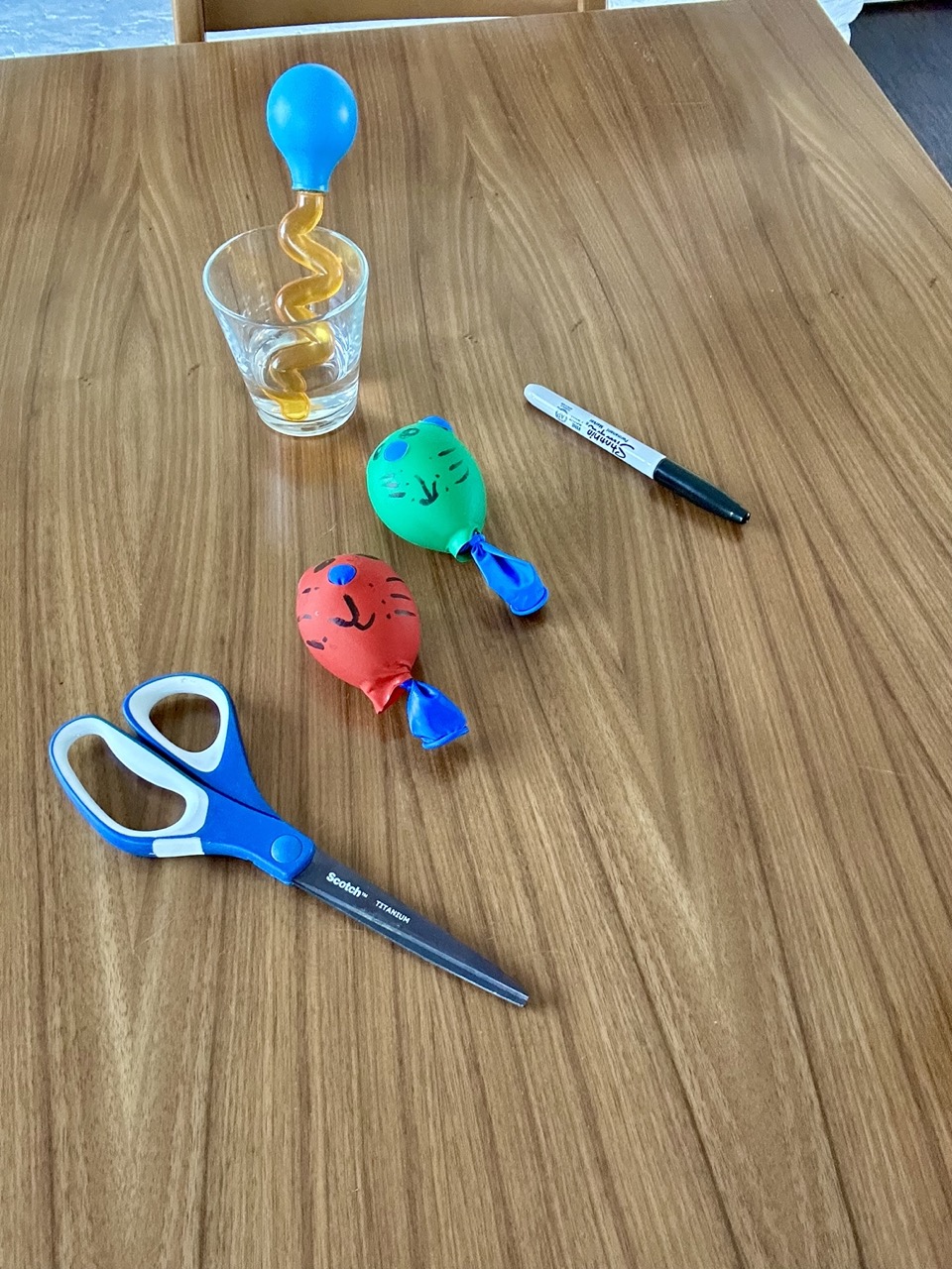 DIY balloon fidget toy